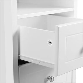 Sada 2 ks – Odkládací stolek Yaheetech – bílá (266278526802)