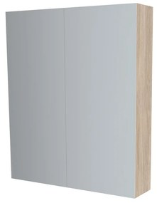 Mereo Mereo, Koupelnová skříňka zrcadlová 60 cm, galerka, 2 x dvířka, Multidecor, CN798G62BLE1