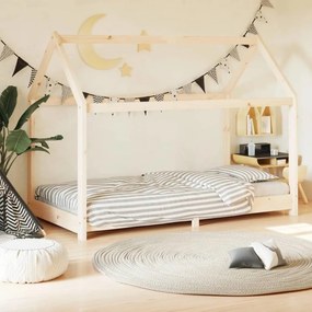 vidaXL Rám dětské postele masivní borovice 70 x 140 cm [283349] Barva: Bílá