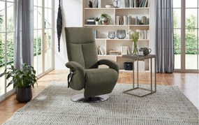 XXXLutz RELAXAČNÍ KŘESLO, textil, khaki Sit & More - Online Only křesla & taburety - 000144006315