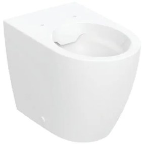 Geberit iCon - Stojící WC, vodorovný odpad, Rimfree, KeraTect, bílá 502.382.00.8