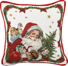 Villeroy & Boch Gobelínový polštář Toy‘s Fantasy 2024, Santa, 45 x 45 cm 14-8332-6191