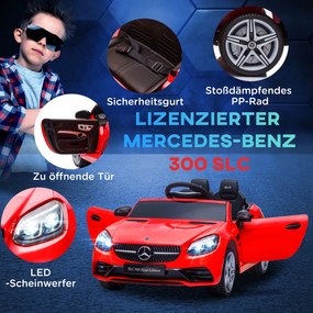 AIYAPLAY 12V Dětské Elektrické Auto, Dětské Vozidlo s 2.4G Dálkovým Ovládáním, Elektrické Vozidlo s LED Světly, Bezpečnostním Pásem, Klaksonem, Hudbo…