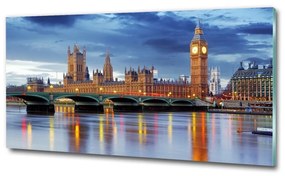 Wallmuralia Foto obraz sklo tvrzené Temže Londýn 100x50