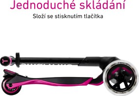 Xtend Scooter Ride-on pink - multifunkční koloběžka