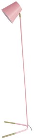 LEITMOTIV Stojací růžovo-zlatá lampa Noble 40 × 30,5 × 150 cm