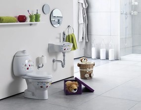 CREAVIT CREAVIT, KID dětské WC kombi vč.nádržky, zadní odpad, barevný potisk, CK311.400.0F