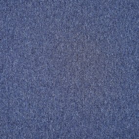 Condor Carpets, Metrážový koberec Classica 582, zátěžový, na míru, šíře 4m,5m, modrá, ab (mřížka), chodba / předsíň