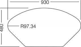 Granitový dřez Sinks LOTUS 960.1 Granblack