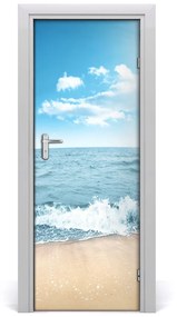 Fototapeta na dveře pláž a moře 75x205 cm