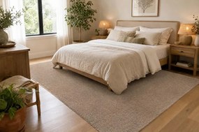 Koberec DUNE WOOL 497 01 TM620 hnědý