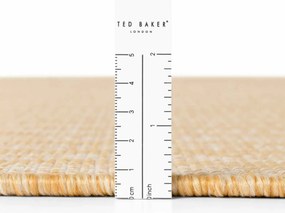 Ted Baker, Kusový koberec Ted Baker Haringey 106395 Yellow White, 120x170, žlutá, chodba / předsíň