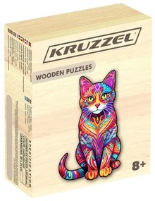 Dřevěné puzzle - Kruzzel puzzle 22878