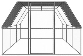 vidaXL Marketos Venkovní klec pro kuřata 3 x 6 x 2 m pozinkovaná ocel