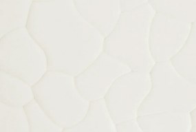 BO-MA, Protiskluzová koupelnová předložka 3D 0133 White, 50x80, bílá, koupelna