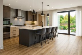 Beauflor, PVC podlaha - lino Blacktex Columbian Oak 649M - dub, na míru, šíře 3m,4m, hnědá, filc, chodba / předsíň