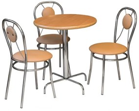 Jídelní stůl KORA (bez židlí) Metpol 65 Barva: Bílá