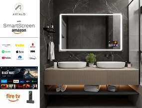 Zrcadlo do koupelny s LED osvětlením M6 premium