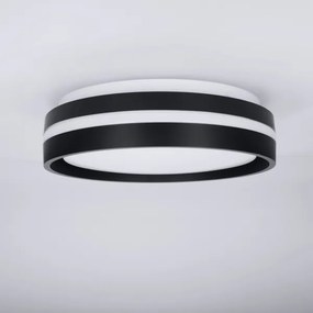 Brilagi - LED Stropní svítidlo NAOMI LED/24W/230V pr. 28,5 cm černá