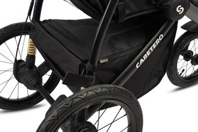 CARETERO Kočárek Lima Deluxe BLACK