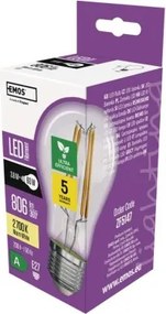 Emos lighting LED žárovka Filament A60 A CLASS / E27 / 3,8 W (60 W) / 806 lm / teplá bílá 1525283273