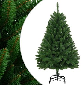 Umělý sklápěcí vánoční stromek se stojanem zelený 120 cm