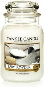 Yankee Candle Baby Powder velká vonná svíčka 623 g