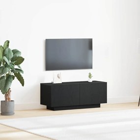 Televizní skříň 100 x 35 x 40 cm Černý dub Kompozitní dřevo 3333066