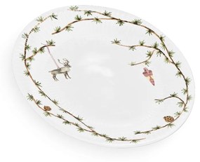 Vánoční talíř Hammershoi Christmas Oval 33 cm Kähler
