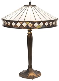 Stolní lampa Tiffany Diamant - Ø 41*59 cm