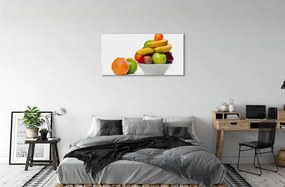 Obrazy na plátně Ovoce v misce 100x50 cm
