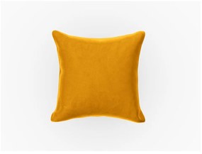 Žlutý sametový polštář k modulární pohovce Rome Velvet - Cosmopolitan Design