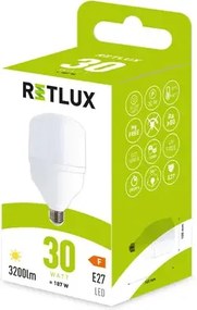 RETLUX RLL 445 E27 bulb / 30W / 3200 lm / 3000K - teplá bílá