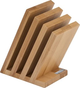 Blok na nože Venezia 4 z bukového dřeva magnetický