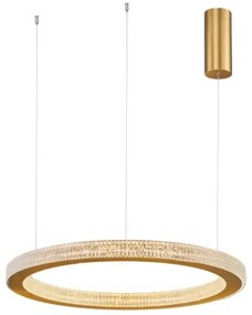LED lustr Fiore 60 zlaté