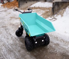Elektrický kolový minidumper BAUGARDEN BGXN450E