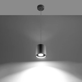 Sollux Lighting Závěsné svítidlo ORBIS 1 šedé