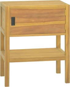 Koupelnová skříňka 60 x 40 x 75 cm masivní teakové dřevo 338249
