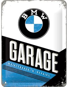 Postershop Plechová cedule - BMW Garage 20x15 cm