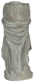 Květináč v designu nedokončené antické sochy Aline – 13x13x29 cm