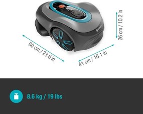 © 2024 - 2025 GARDENA smart SILENO pro 500 m², robotická sekačka