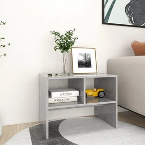 vidaXL Odkládací stolek 60 x 40 x 45 cm dřevotříska [806712] Barva: Betonová šedá