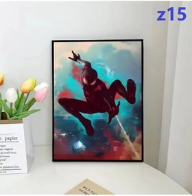 Stylový plakát "Spiderman" - 25 motivů/5 velikostí Motiv: z15, Velikost: 40x60 cm