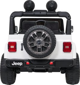 Elektrické autíčko Jeep Wrangler Rubicon LIFT bílé