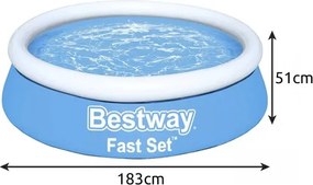 Expanzní bazén 183x51cm - BESTWAY 57392