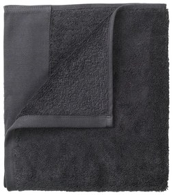 Sada 4 tmavě šedých ručníků Blomus. 30 x 30 cm