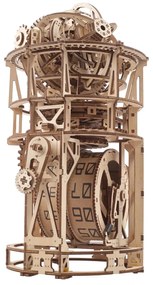 Ugears 3D dřevěné mechanické puzzle Hodinový strojek s tourbillonem