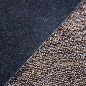 Spoltex, Metrážový koberec Artik New 120 hnědý, na míru, šíře 1m,2m,4m, hnědá, filc, chodba / předsíň