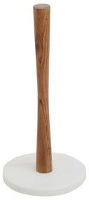 Hnědý dřevěný držák na kuchyňské utěrky ø 14 cm – Premier Housewares