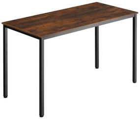Tectake Psací stůl Vanport 120x60x75,5cm Industriální dřevo tmavé, rustikální